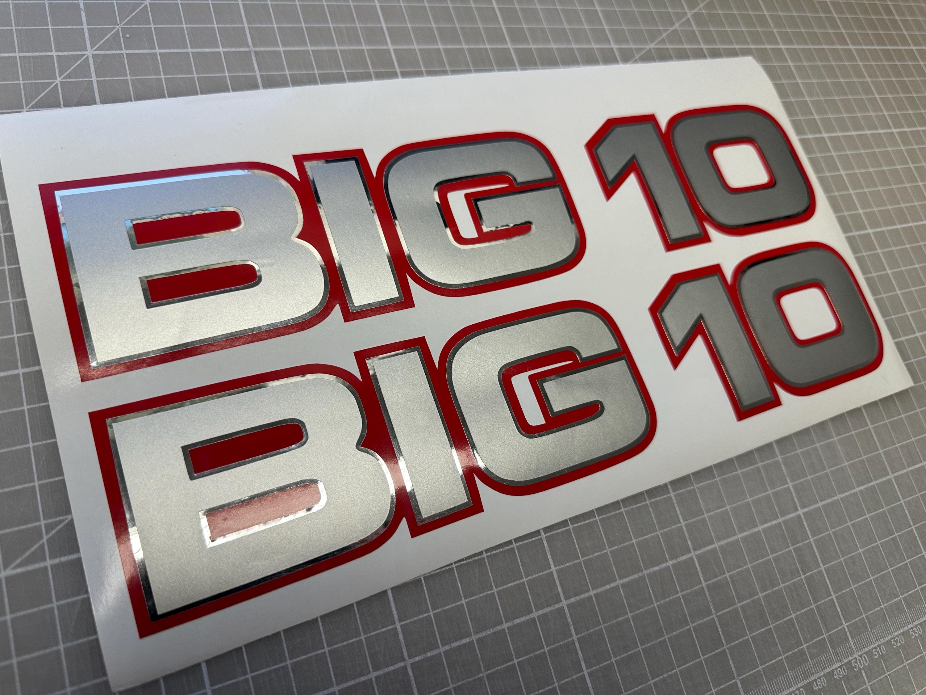 Pair of BIG 10 Stickers Decals, Fits Chevrolet, Chevy, GMC, C10 ...