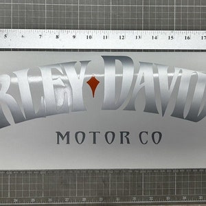 Large 22 Harley Davidson Sticker Decal for Truck Windshields, Back ...