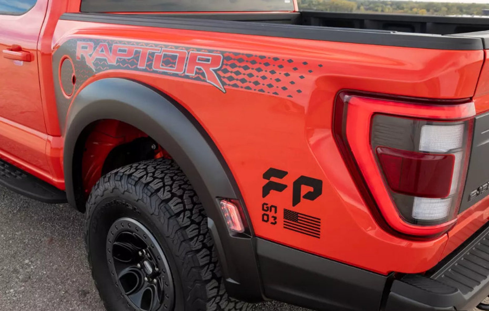 Ford Performance FP GN03 Gen 3 Raptor Decal Stickers - Etsy