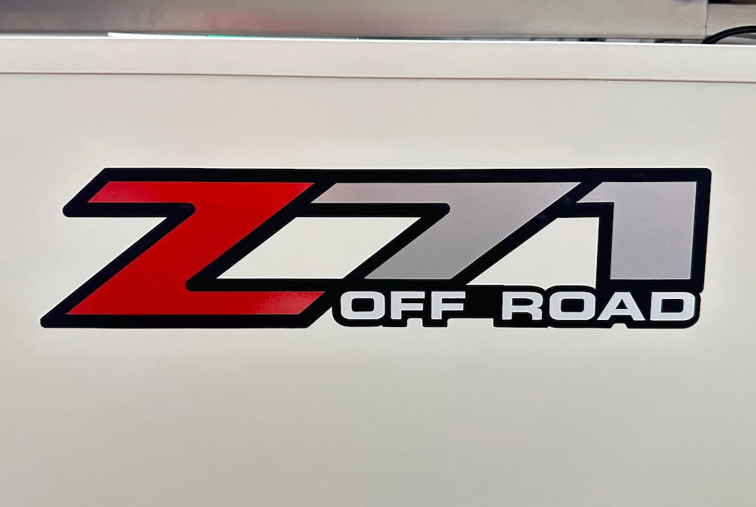 Pair of Z71 off Road Stickers Decals, Fits Chevrolet GMC Silverado ...