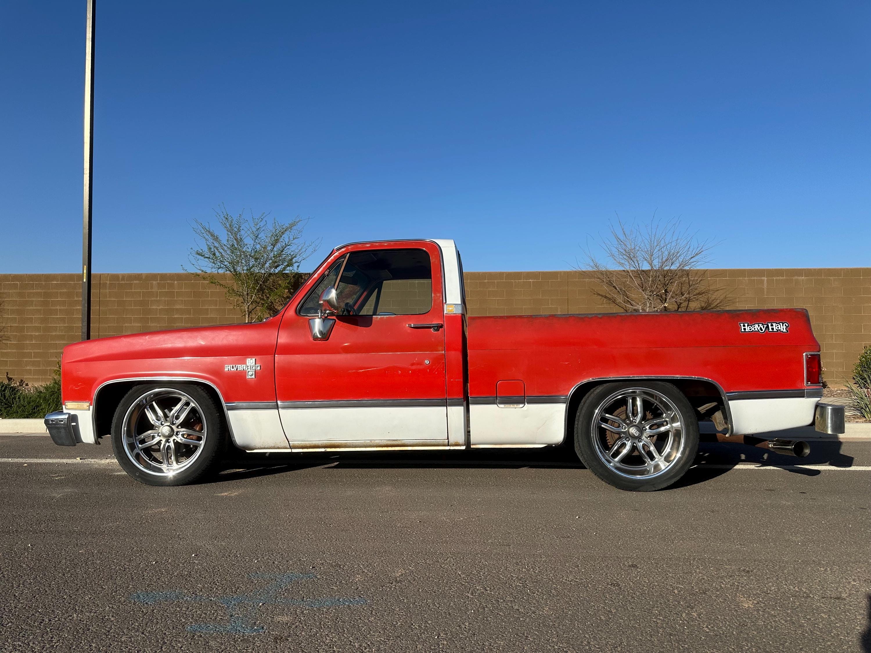 Pair of Heavy Half Replica Stickers Decals, Fits Chevrolet, Chevy, GMC ...