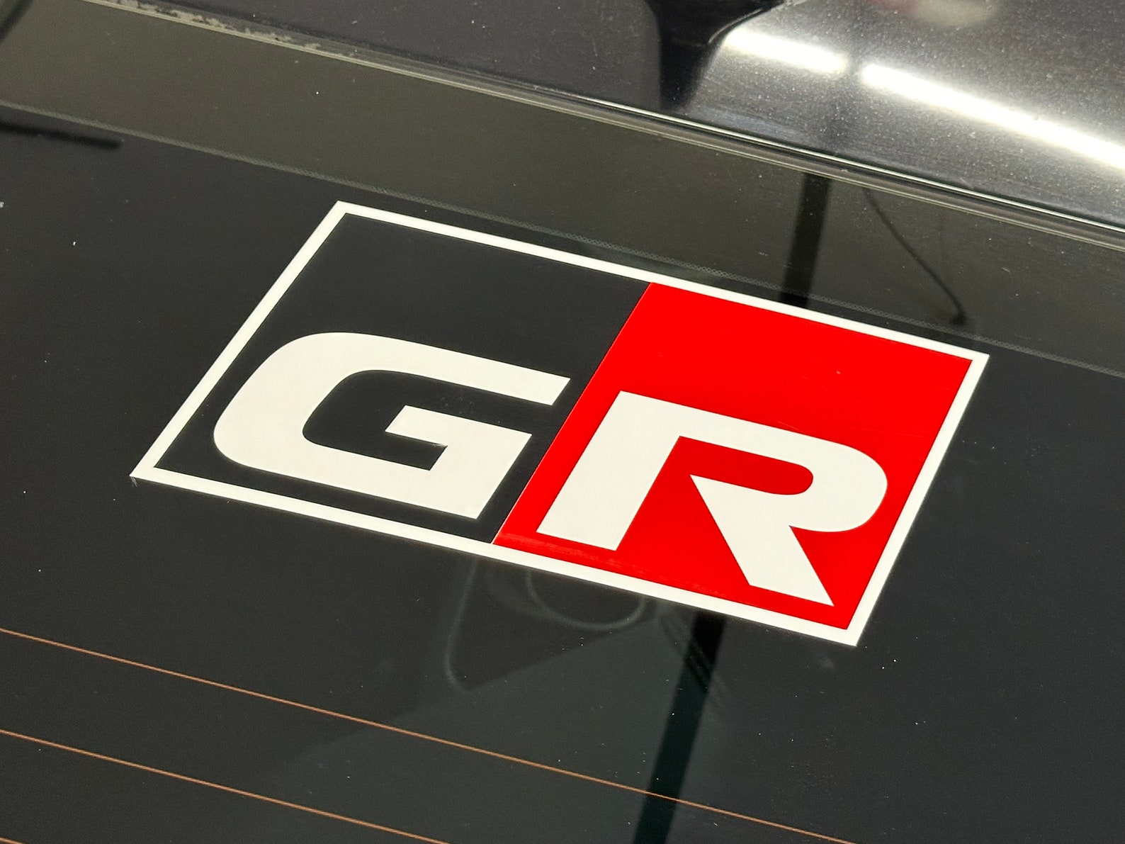 10” Gazoo Racing Window Decal Sticker, Fits Supra, GR86, GT86, FRS, GR ...