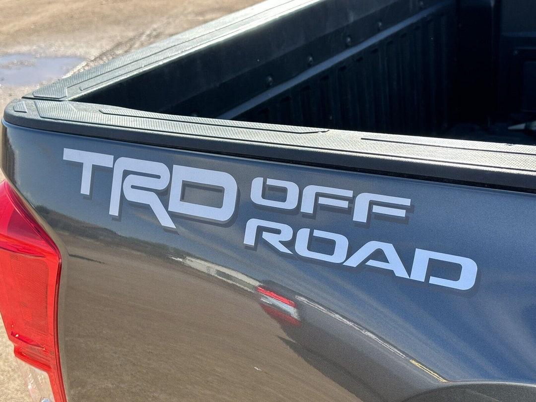 Pair 2 TRD off Road Bed Decals Stickers, Fits Toyota Tacoma, Tundra, FJ ...