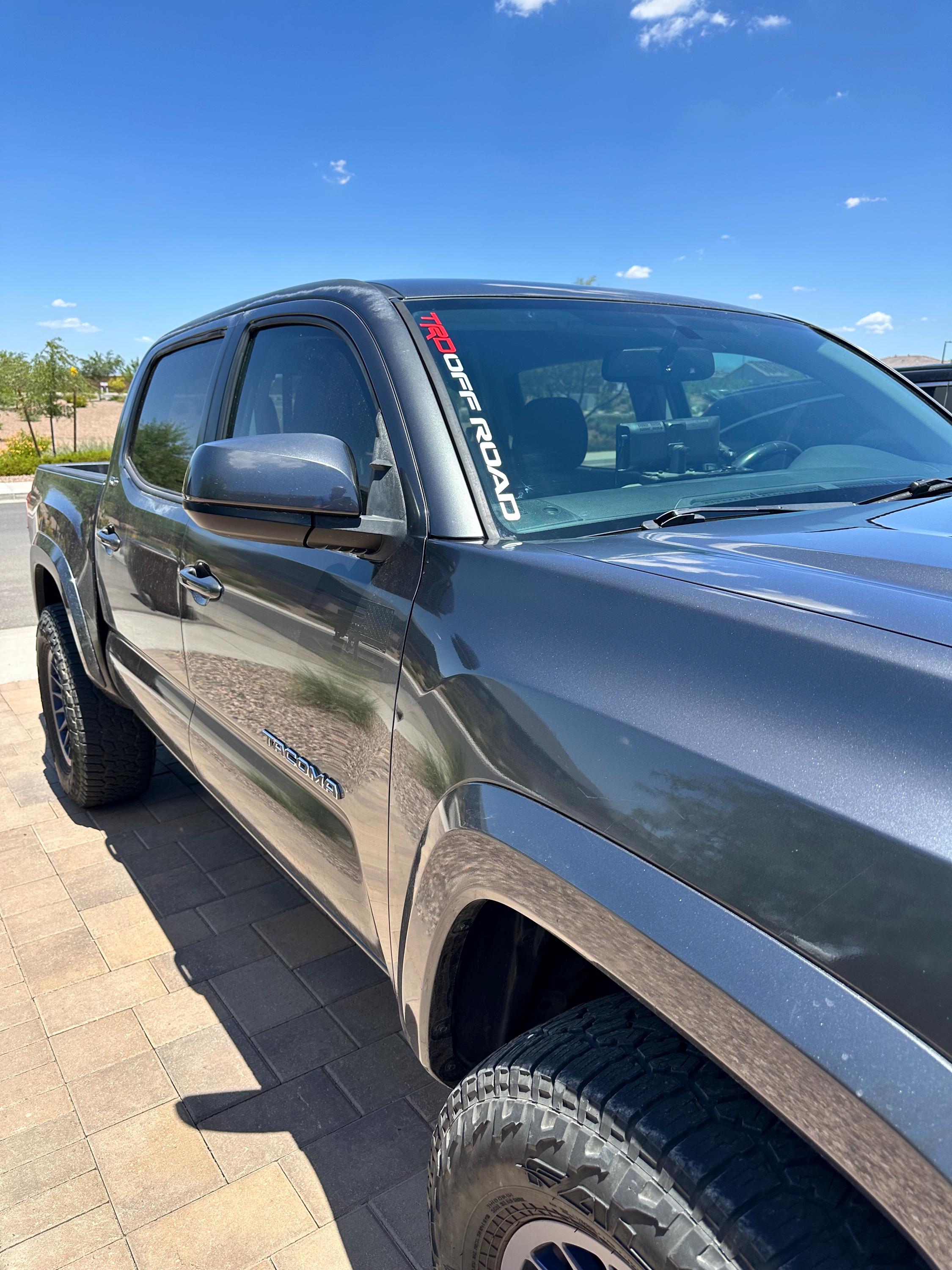 22" TRD off Road Windshield Decal Sticker, Fits Toyota Tacoma, Tundra ...