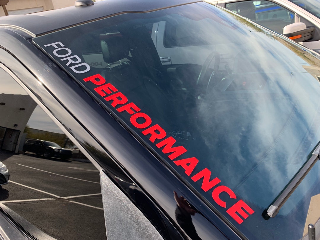 Ford Performance Sticker Decal Fits F-150 Raptor Mustang - Etsy