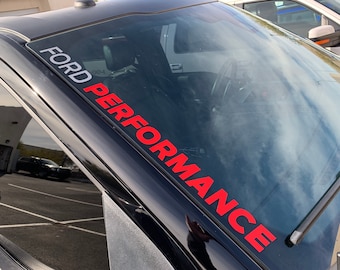 Ford Performance Decal - Etsy