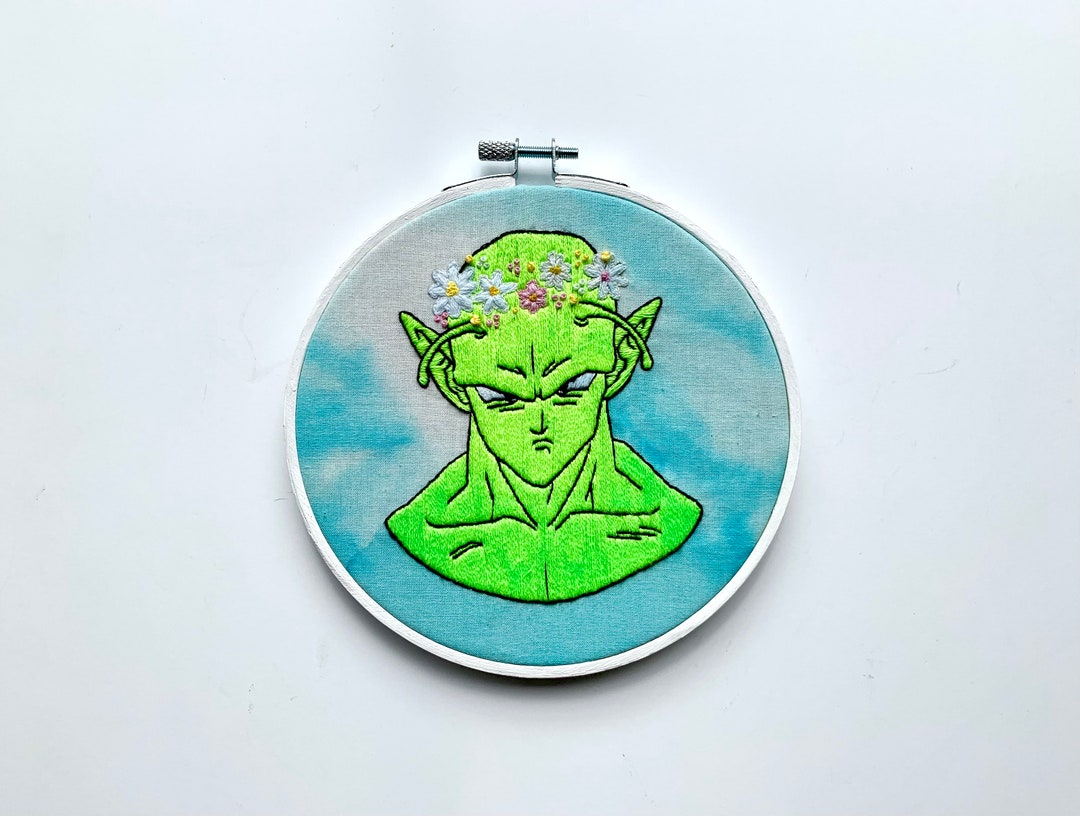 Dragonball Z Piccolo Embroidery - Etsy