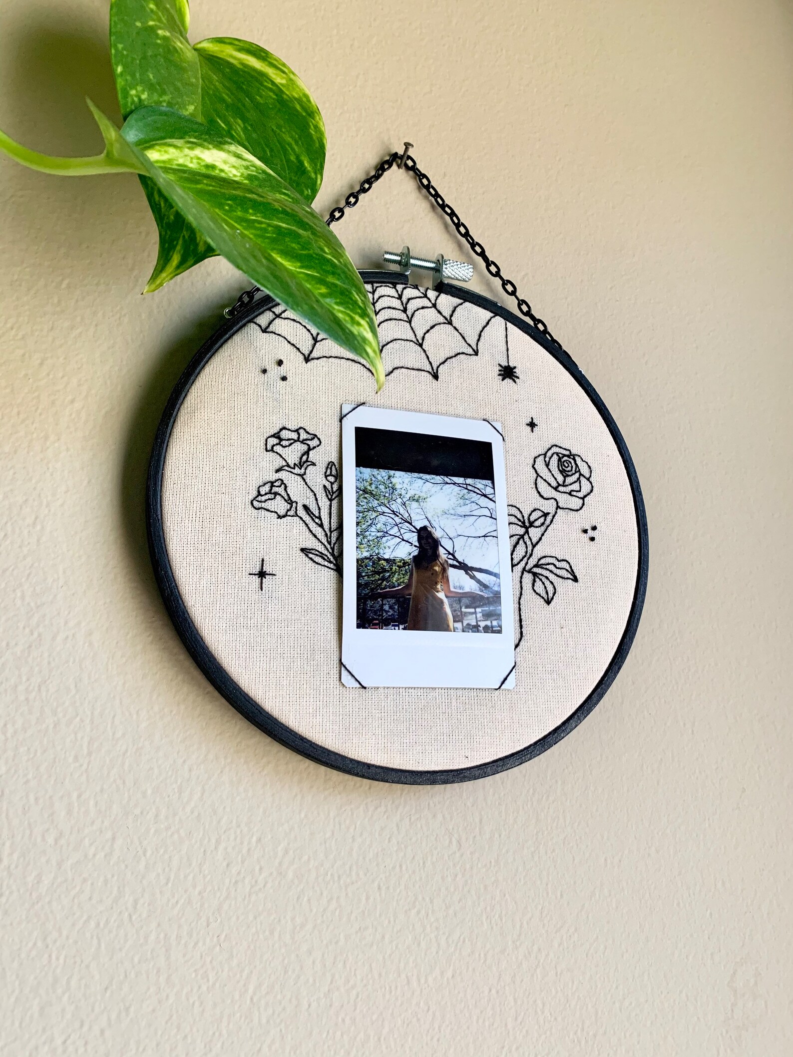 Instax Photo Frame Hand Embroidery - Etsy