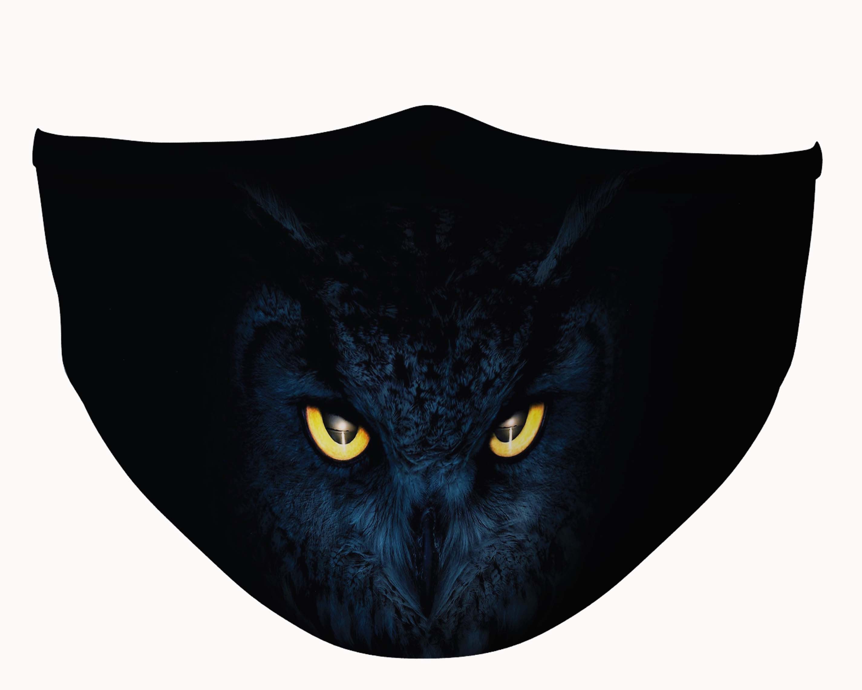 Owl face mask animal face mask Cute Owl mask for adult and | Etsy
