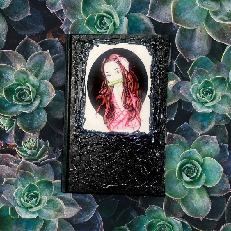 Demon Slayer Nezuko Sketchbook Size Medium - Etsy