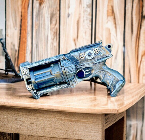 Nerf Maverick Steampunk Gun - Etsy