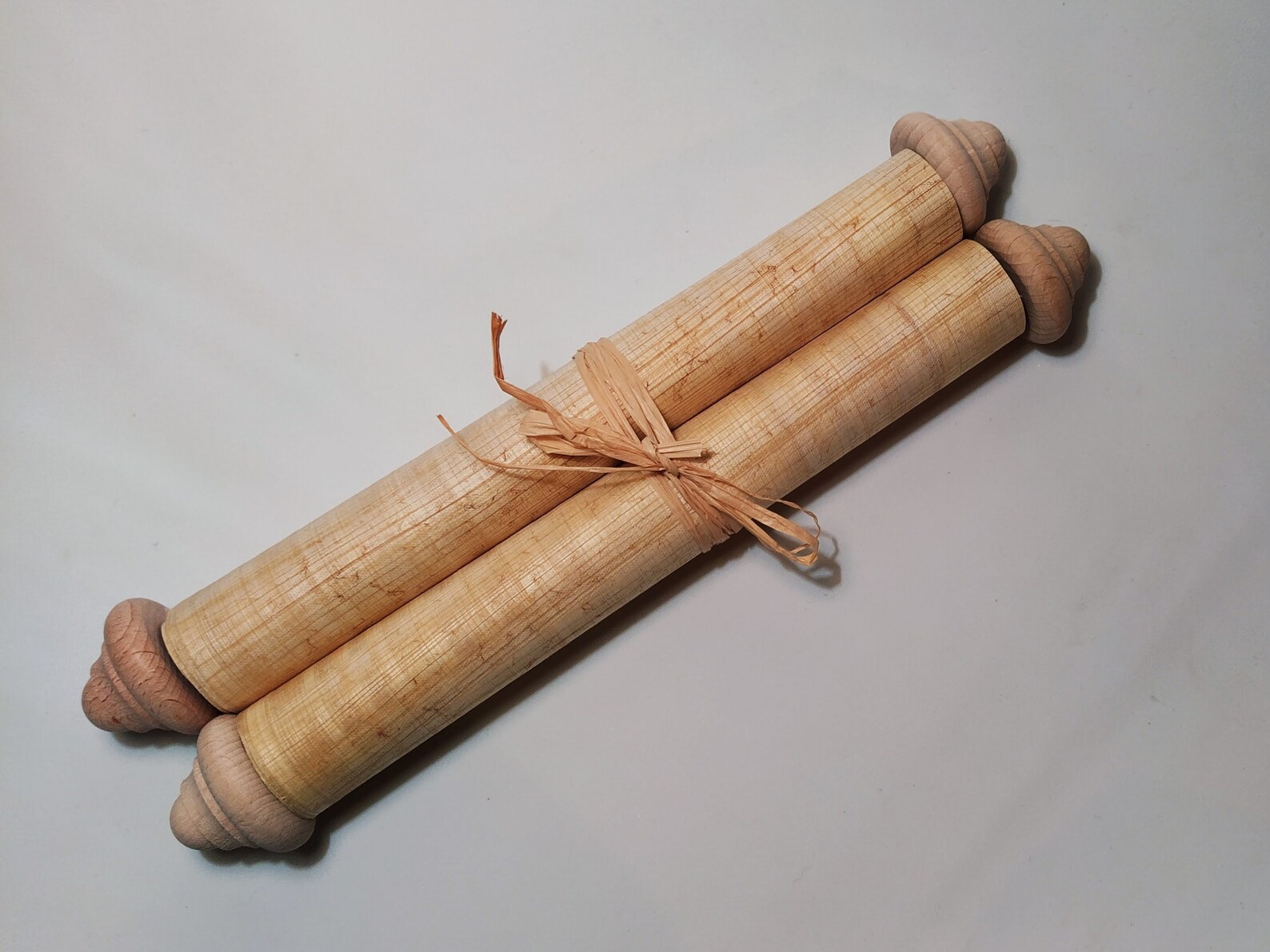 Papyrus Scroll Blank Two Wooden Sticks Roman Scroll 120x20cm - Etsy