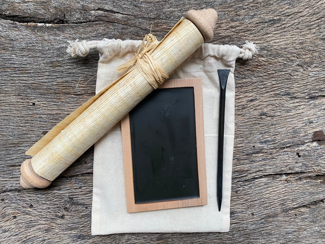 Writing Set Roman Empire, Romans, Wax Tablet, Papyrus Scroll, Roman ...