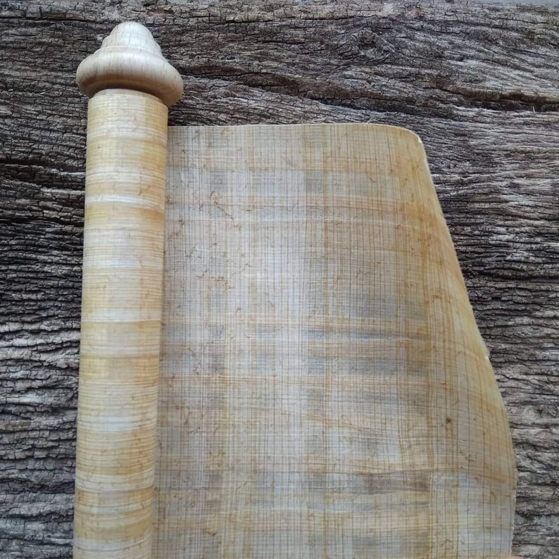 Roman Papyrus Scroll 60 X 20cm, Historic Writing Paper Scroll, Egyptian ...