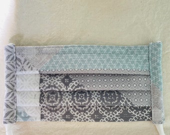 Patchwork Face Mask | Etsy