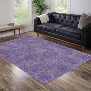 Purple Turkish Rug, Oriental Rug 8x10, Rug 8x10, Area Rugs 8x10 ...