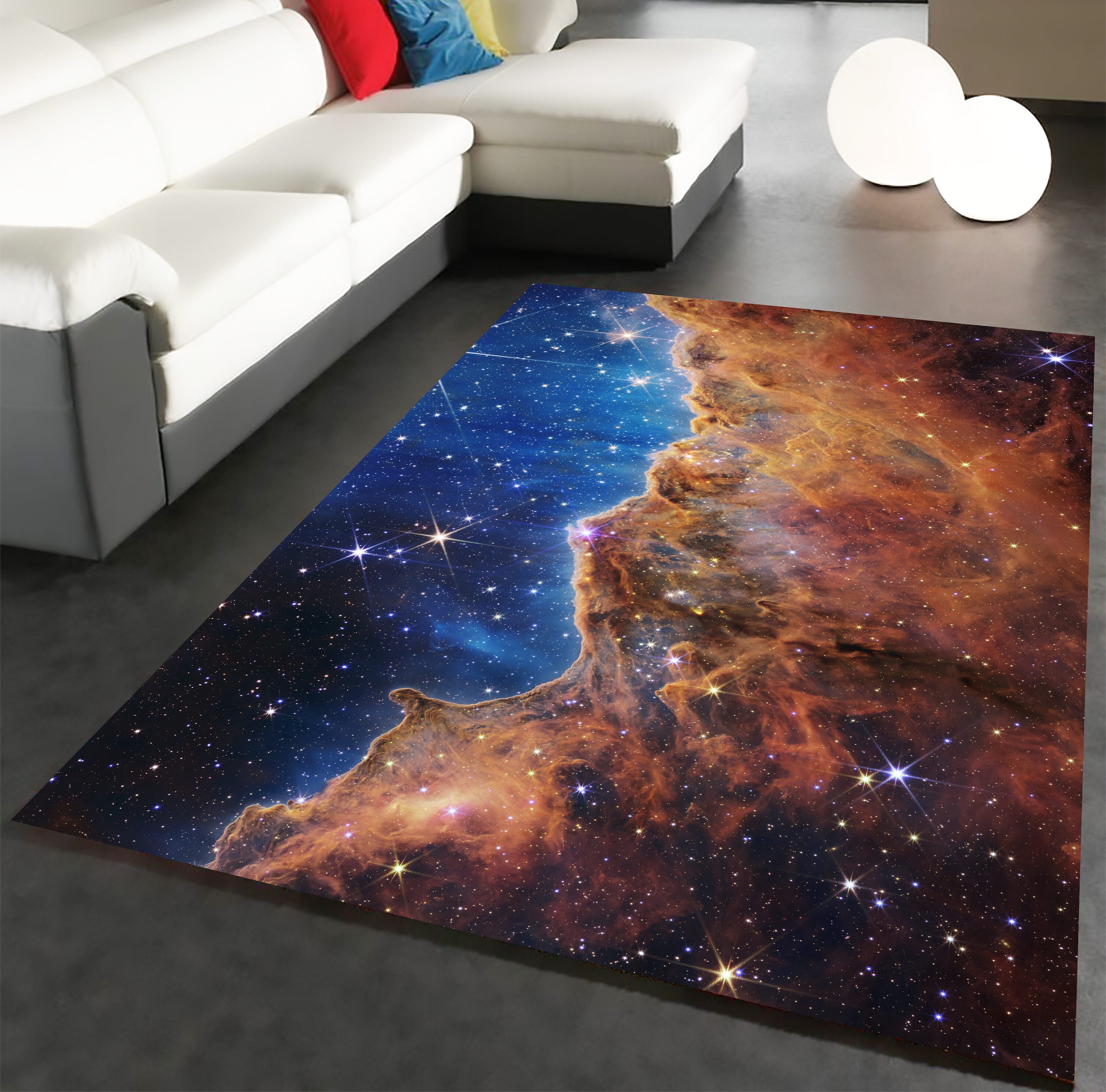 Nasa James Weeb Rug, Carina Nebula Rug, Star Rug,space Rug,house ...