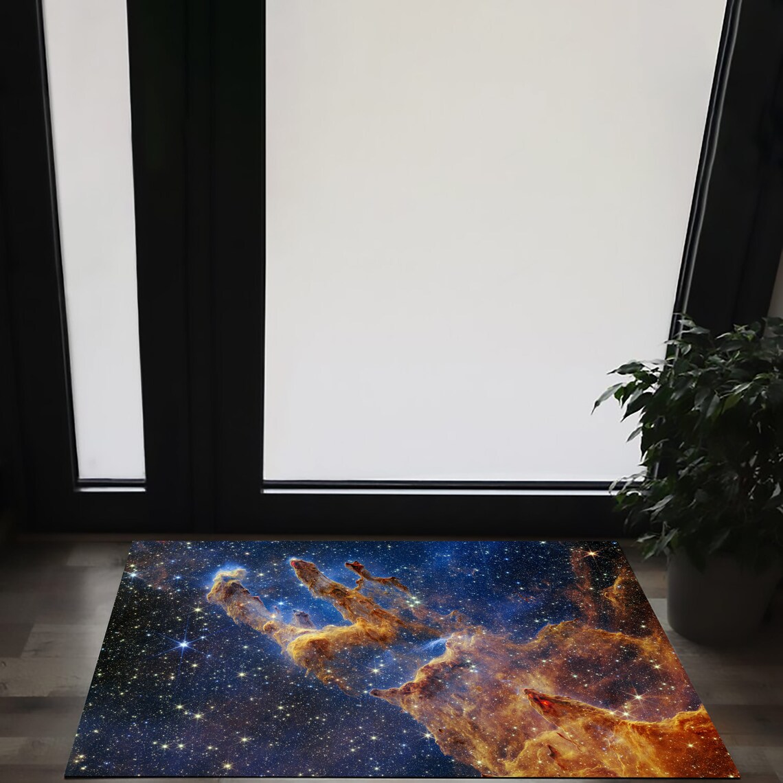 James Weeb Rug Pillars of Creation Rug Star Rug Space Rug - Etsy