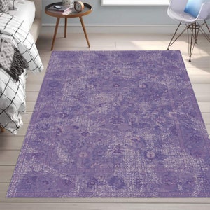 Purple Turkish Rug, Oriental Rug 8x10, Rug 8x10, Area Rugs 8x10 ...