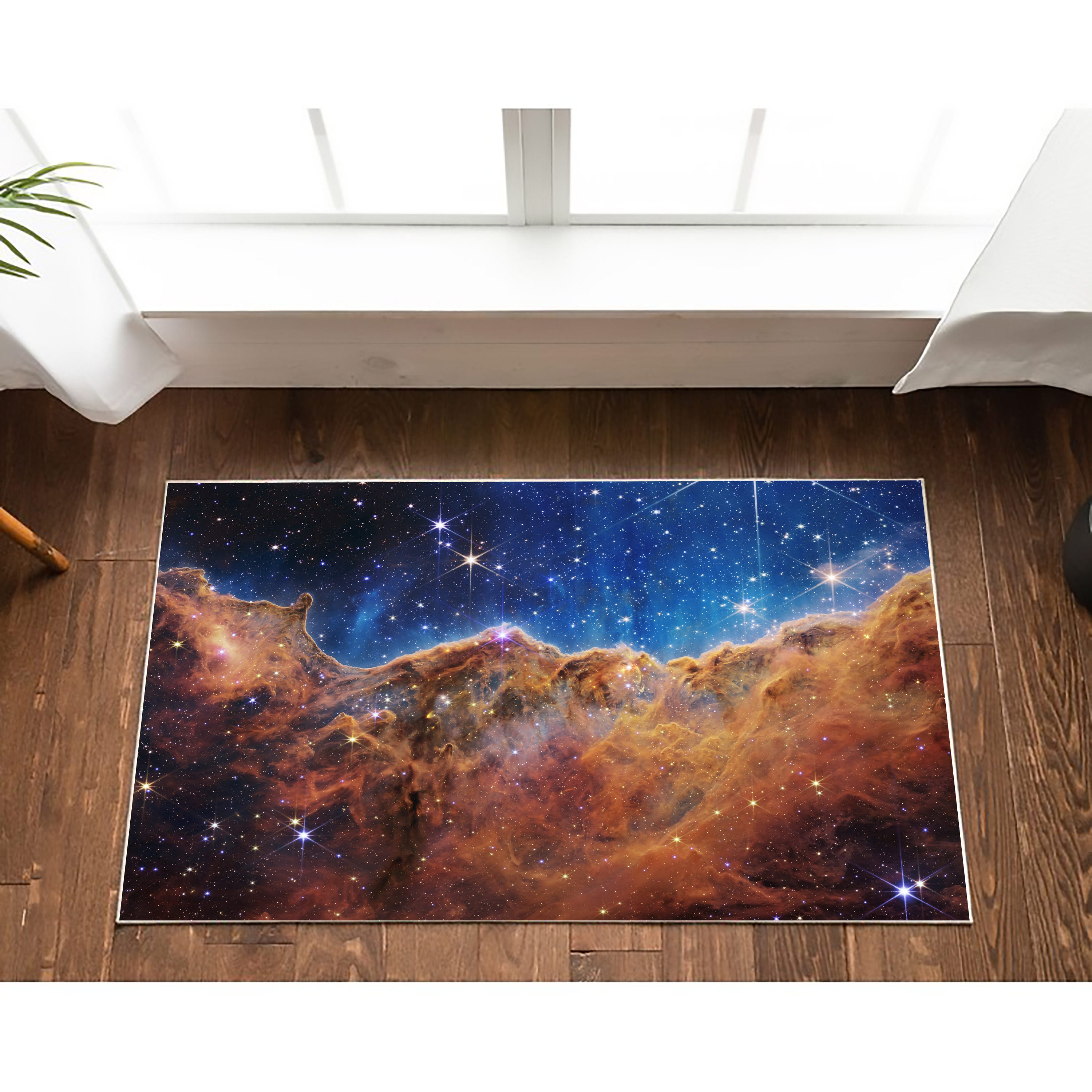 Nasa James Weeb Rug, Carina Nebula Rug, Star Rug,space Rug,house ...