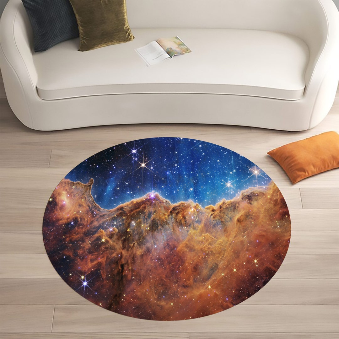 Nasa James Weeb Rug, Carina Nebula Rug, Star Rug,space Rug,house ...