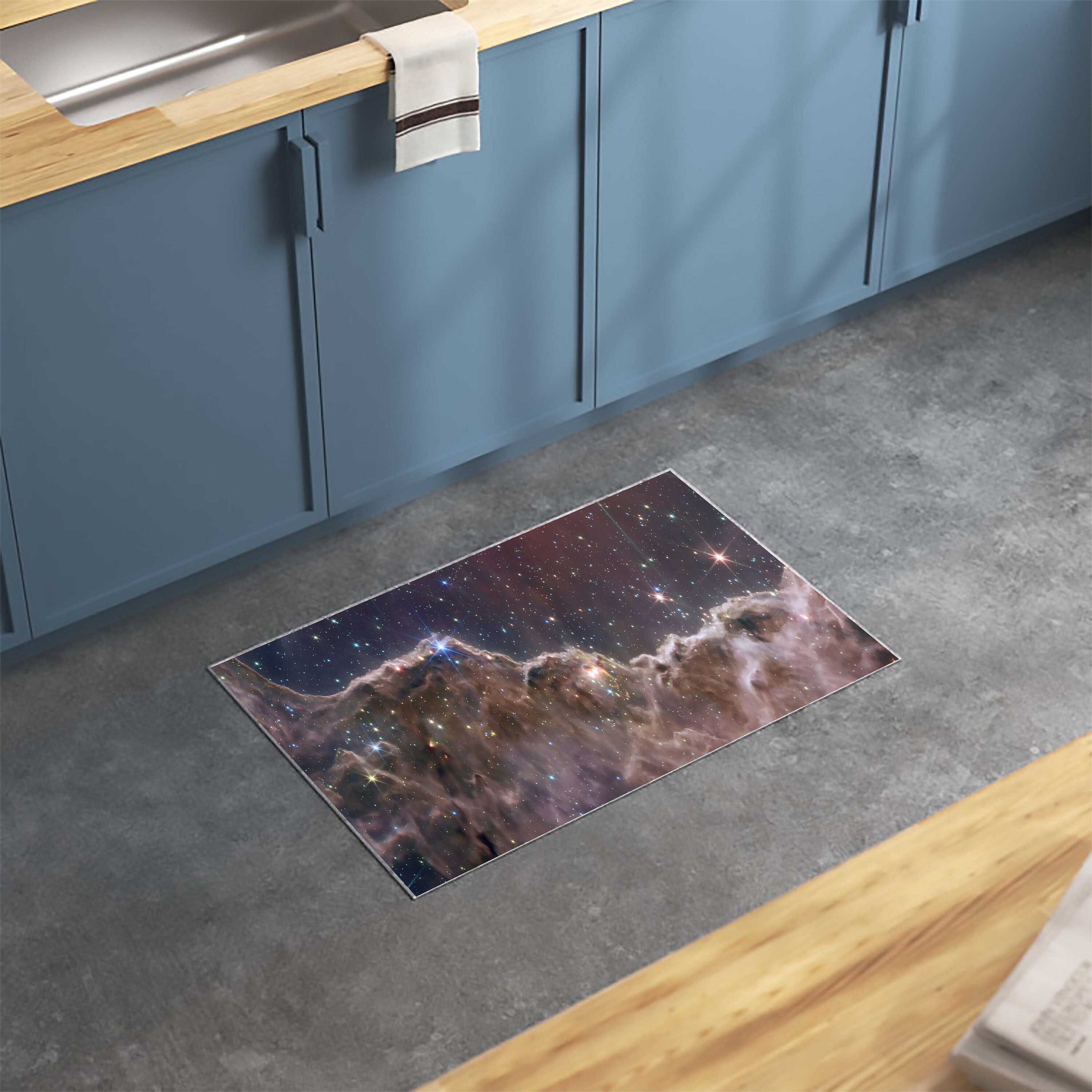 James Webb Rug, Nasa Rug, Carina Nebula Rug, Cosmic Cliffs Rug, Star ...