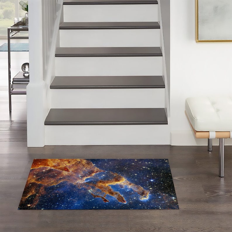 James Weeb Rug, Pillars of Creation Rug, Star Rug, Space Rug, Nebula ...