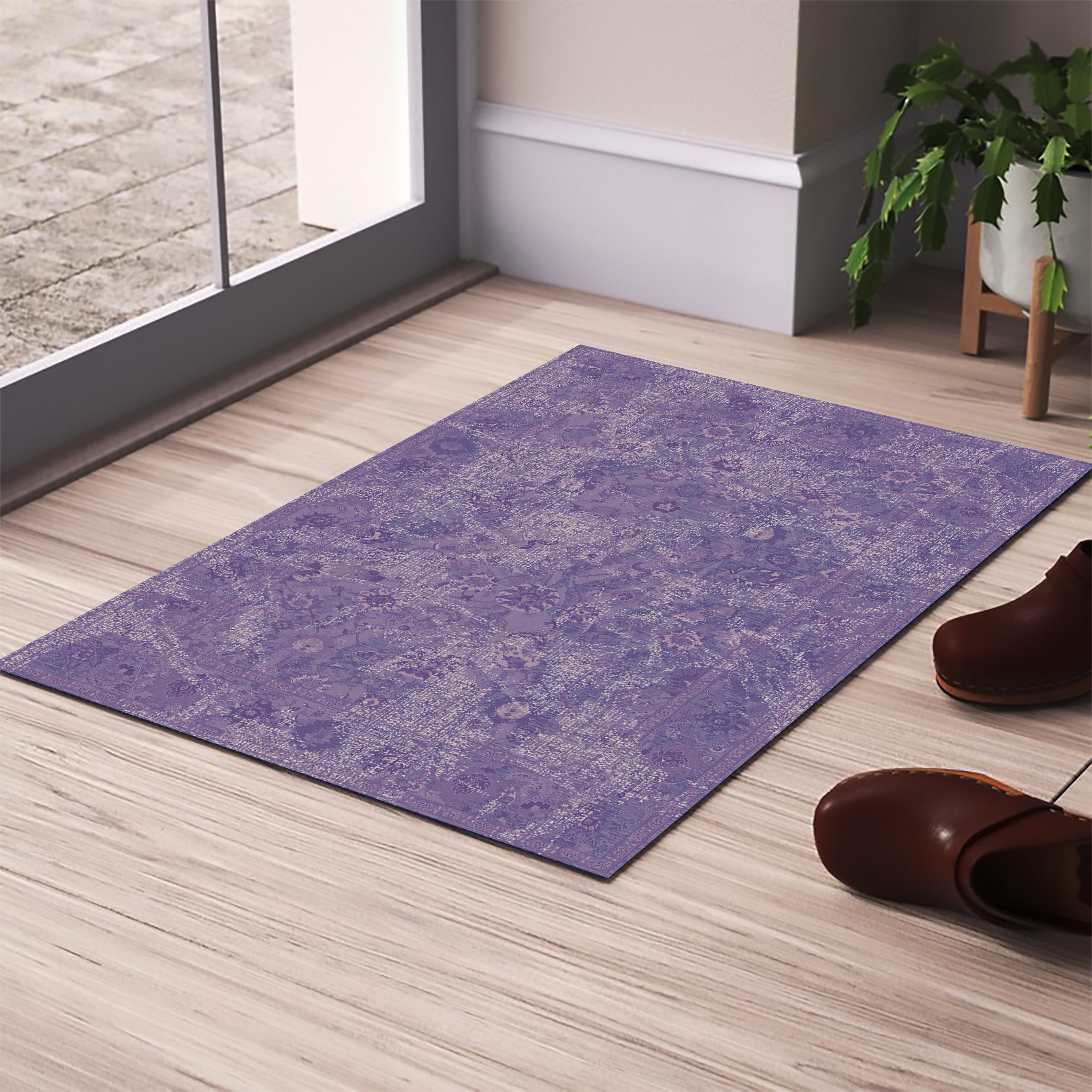 Purple Turkish Rug, Oriental Rug 8x10, Rug 8x10, Area Rugs 8x10 ...