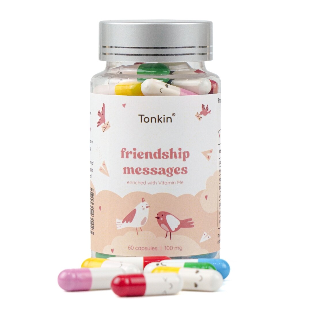 Daily Dose of Friendship Love Note Capsules: Cute Gift for Best Friend ...