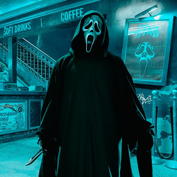 Ghostface Robe - Etsy