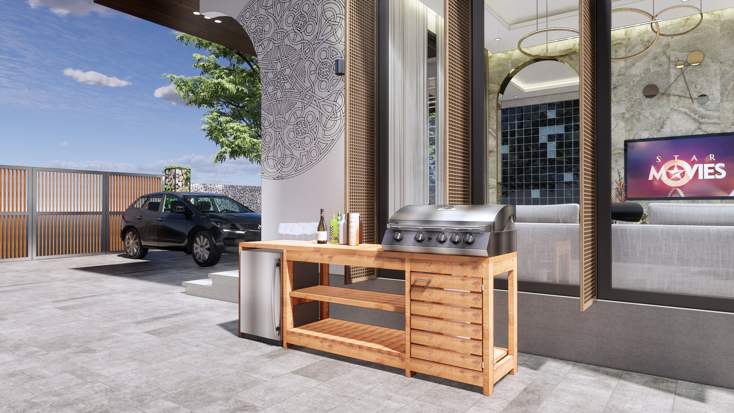 Custom Grill Table Plans. PDF Digital Outdoor Kitchen Plans - Etsy
