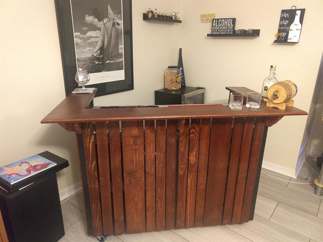 Rustic Cedar Outdoor Bar Plan: DIY Pool Bar (PDF Pattern) - Etsy