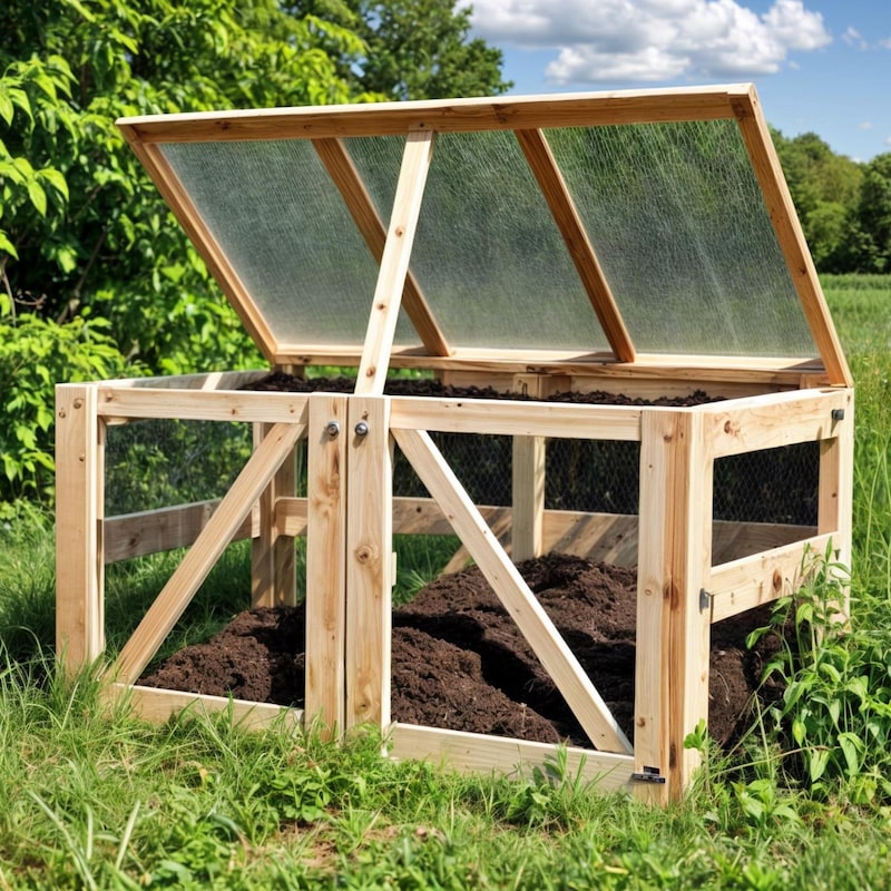 Waste and Compost Bin - Etsy