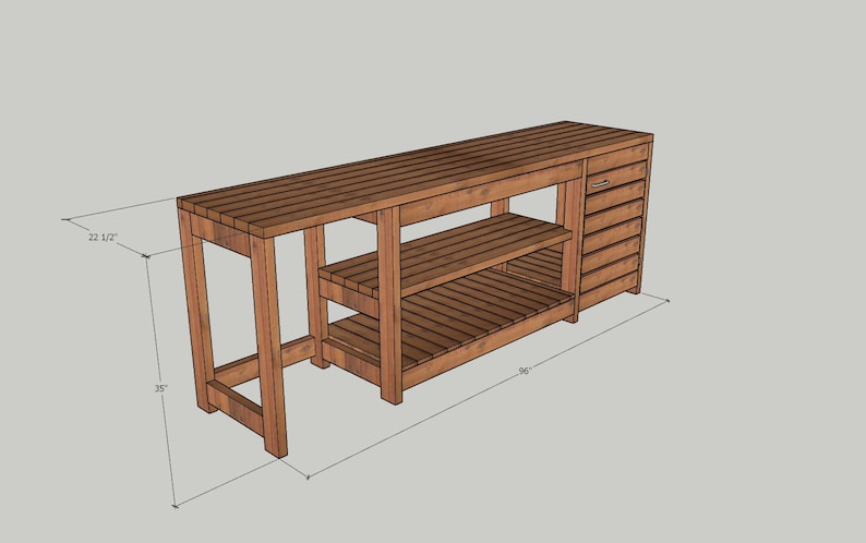 Custom Grill Table Plans. PDF Digital Outdoor Kitchen Plans - Etsy