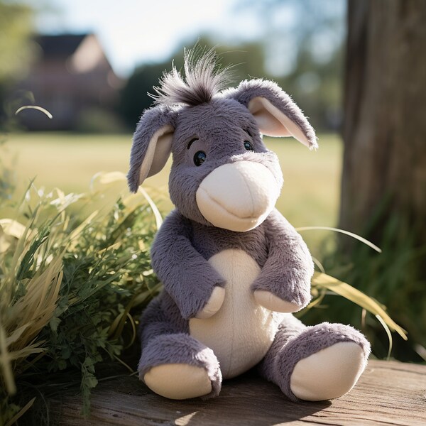 Eeyore Realistic - Etsy