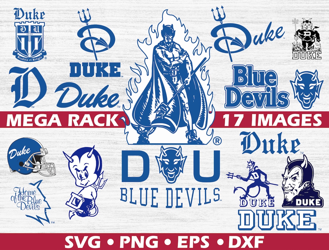 NCAA Duke Blue Devils Svg Logo Ncaa svg NCAA Football SVG | Etsy