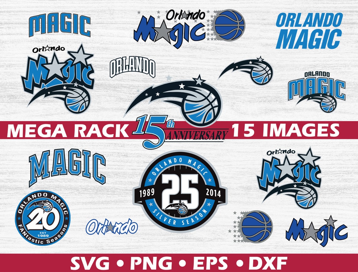 NBA Orlando Magic Svg Logo Nba svg NBA Football SVG cut | Etsy