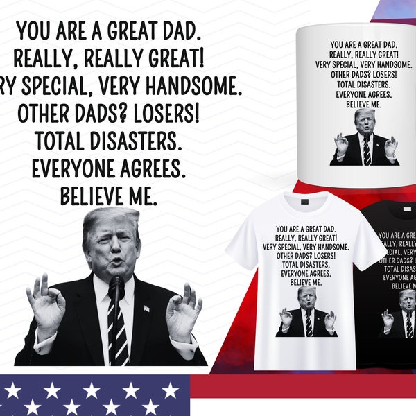 Trump Dad Funny Svg - Etsy