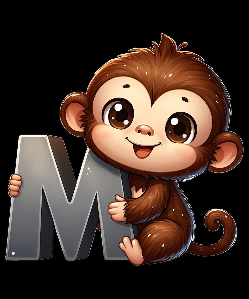 Animal Alphabet Sublimation Set - Abcs With Animals, Kids Learning ...