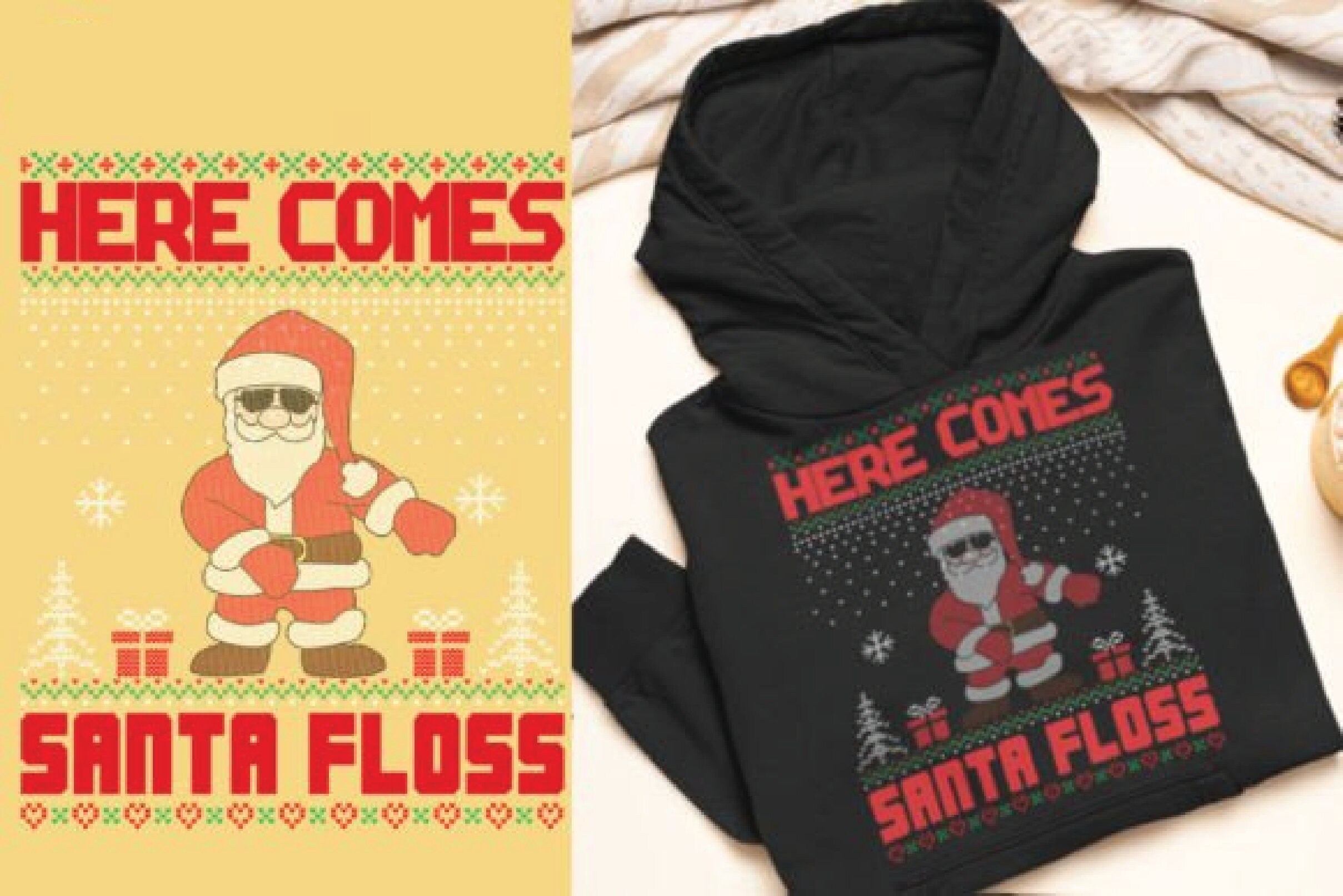Ugly Christmas Sweater PNG Bundle, Tacky Christmas Jumper PNG Bundle ...