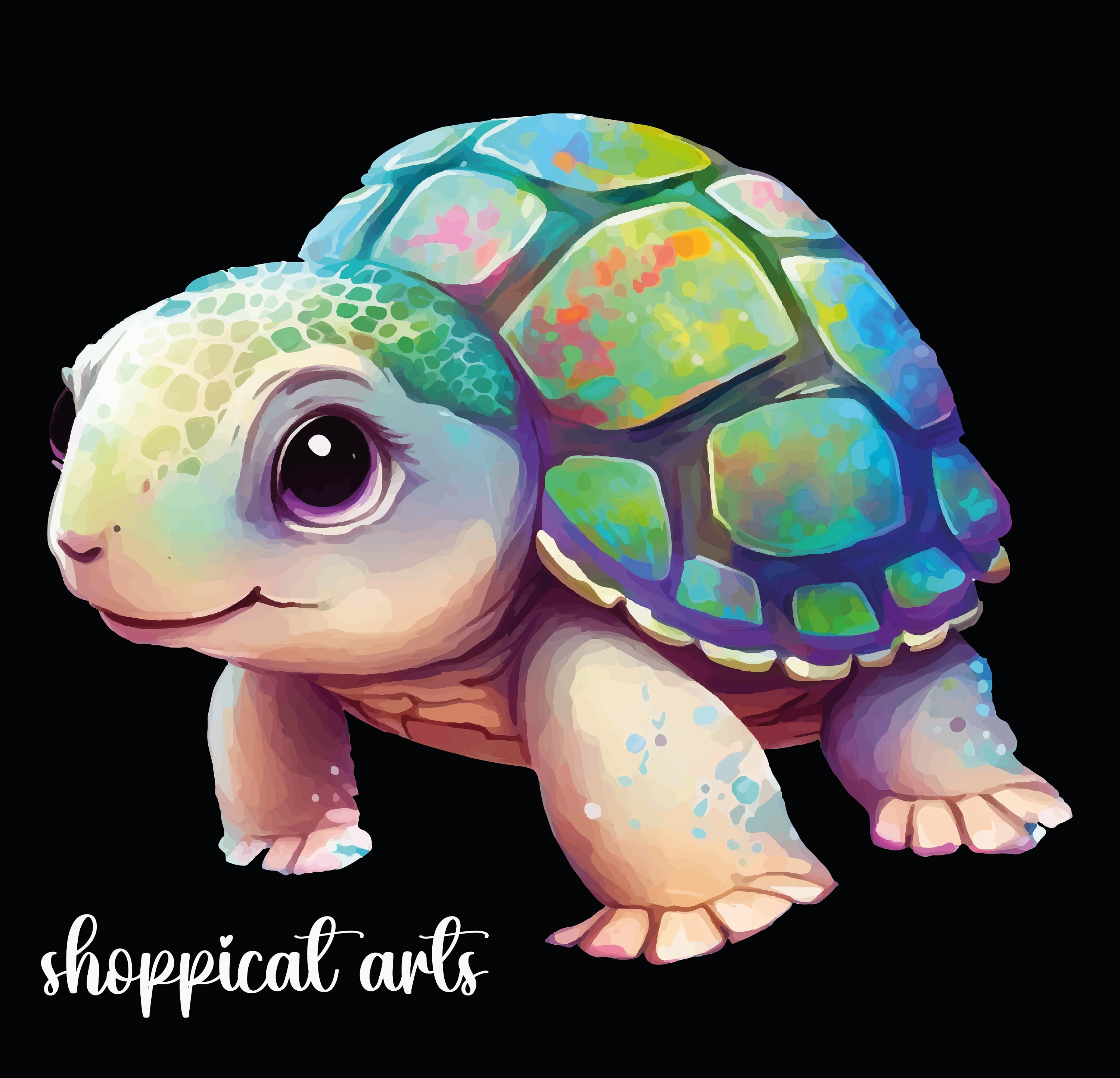 Cute Turtle Sublimation Clipart, Valentine's Day Turtle Gift,,turtle ...