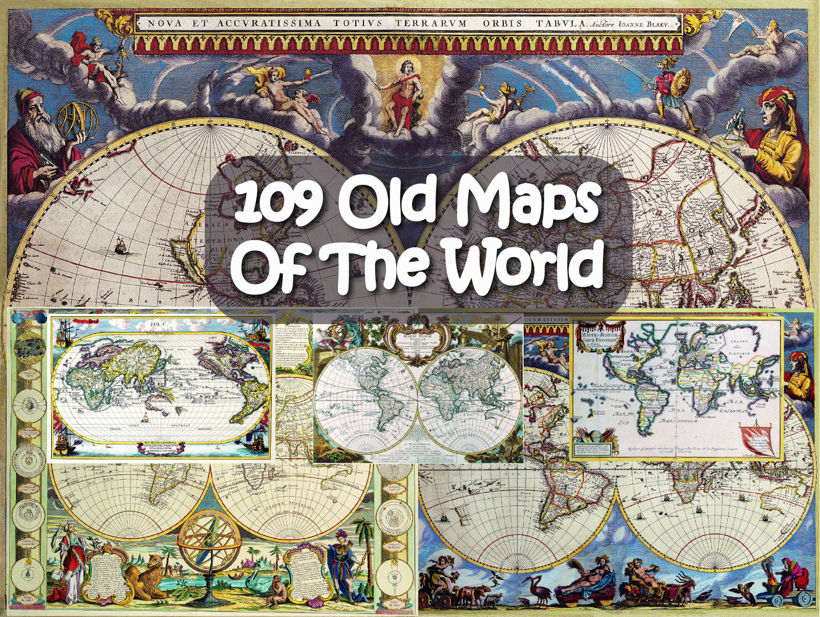 Digital Vintage Maps Collection - Historical Maps From Around the World ...