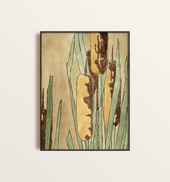 Cattails Art