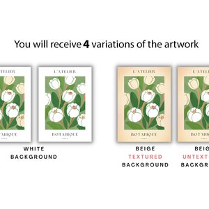 Sage Green Flower Market Poster Floral PRINTABLE Wall Art White Flower ...