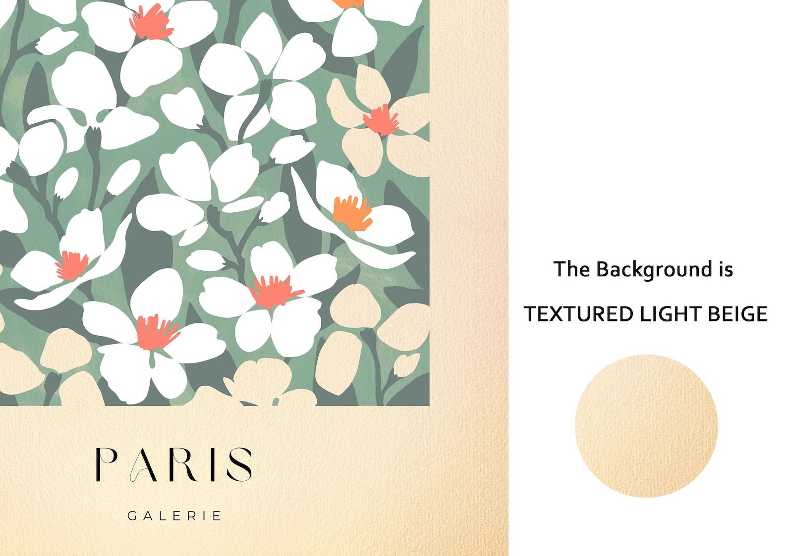 Sage Green Flower Market PRINTABLE Wall Art White Flowers Boho - Etsy