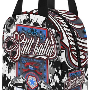 Lowrider Lunch Bag Food Bags Picnic Handbag Camouflage Gangsta Mexican ...