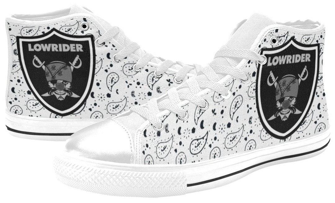 Men's Lowrider High Top Sneakers Reaider Shoes Gangsta Boots Gangster ...