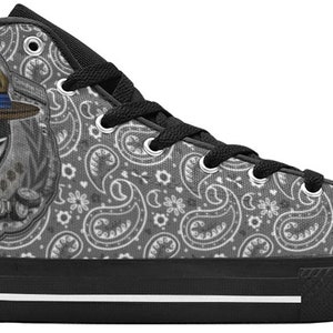 Men's Lowrider High Top Sneakers Shoes Gangsta Boots - Etsy