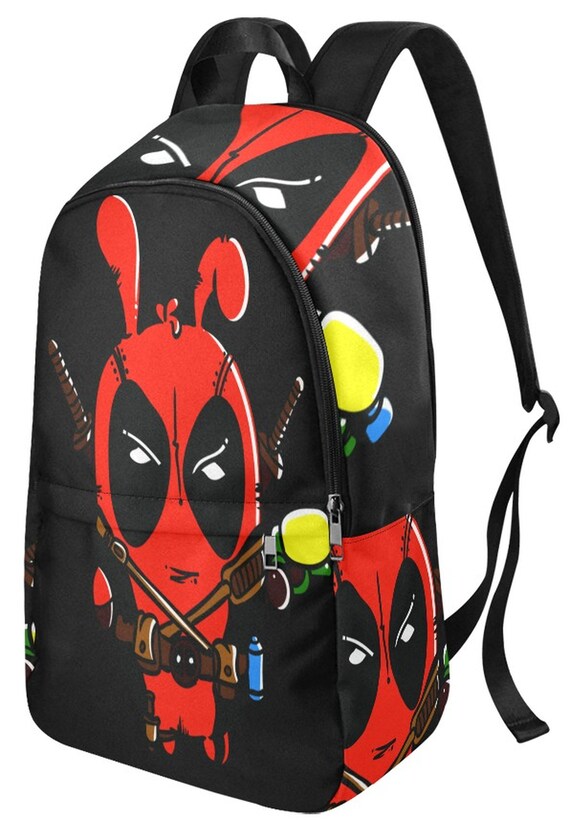 Deadpool Backpack Bag Bags Handbag superhero gangsta parody | Etsy