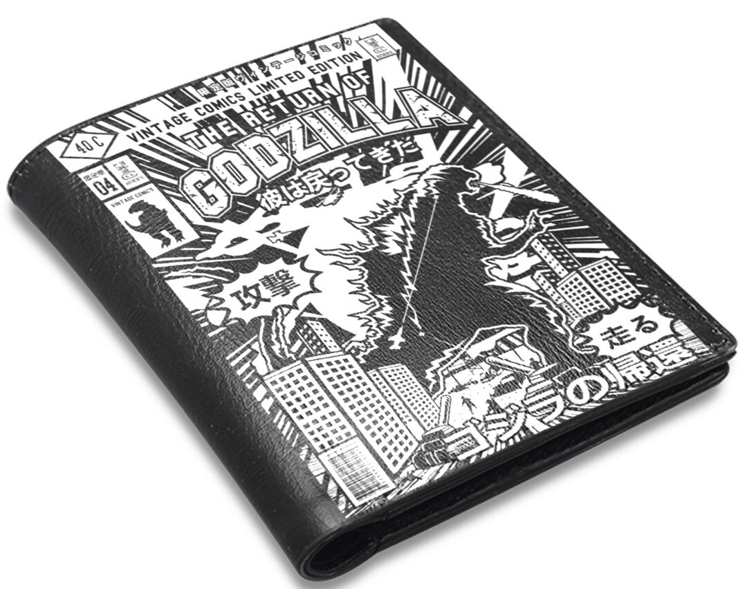 Godzilla Wallet - Etsy